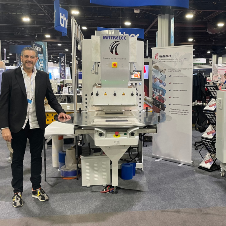 Textile industrial welding - ATA Expo 2025 - Matrelec